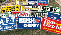 Campaign Signs Guidelines - Birthday Yard SignsBirthday Yard Signs